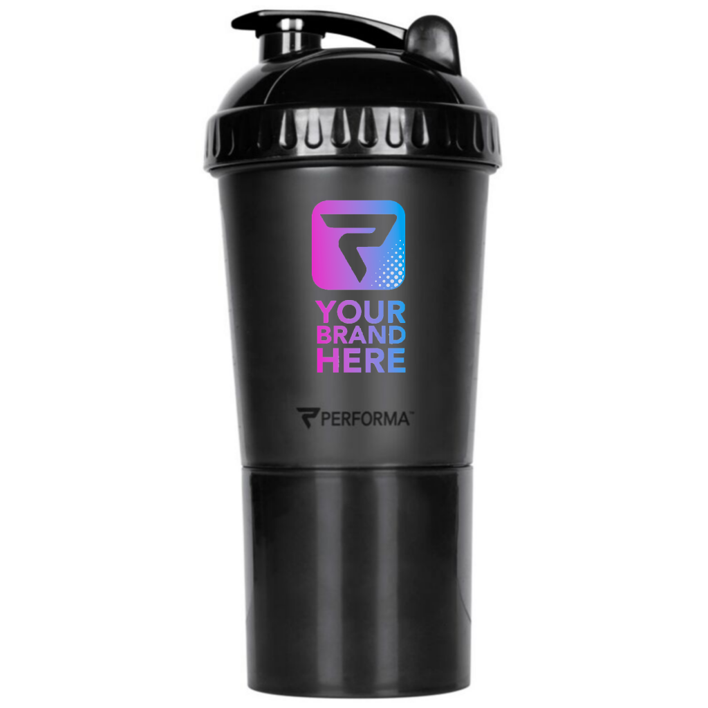 CUSTOM - PLUS Shaker Cup, 24oz (710mL) - NO SETUP FEES - BLACK ...